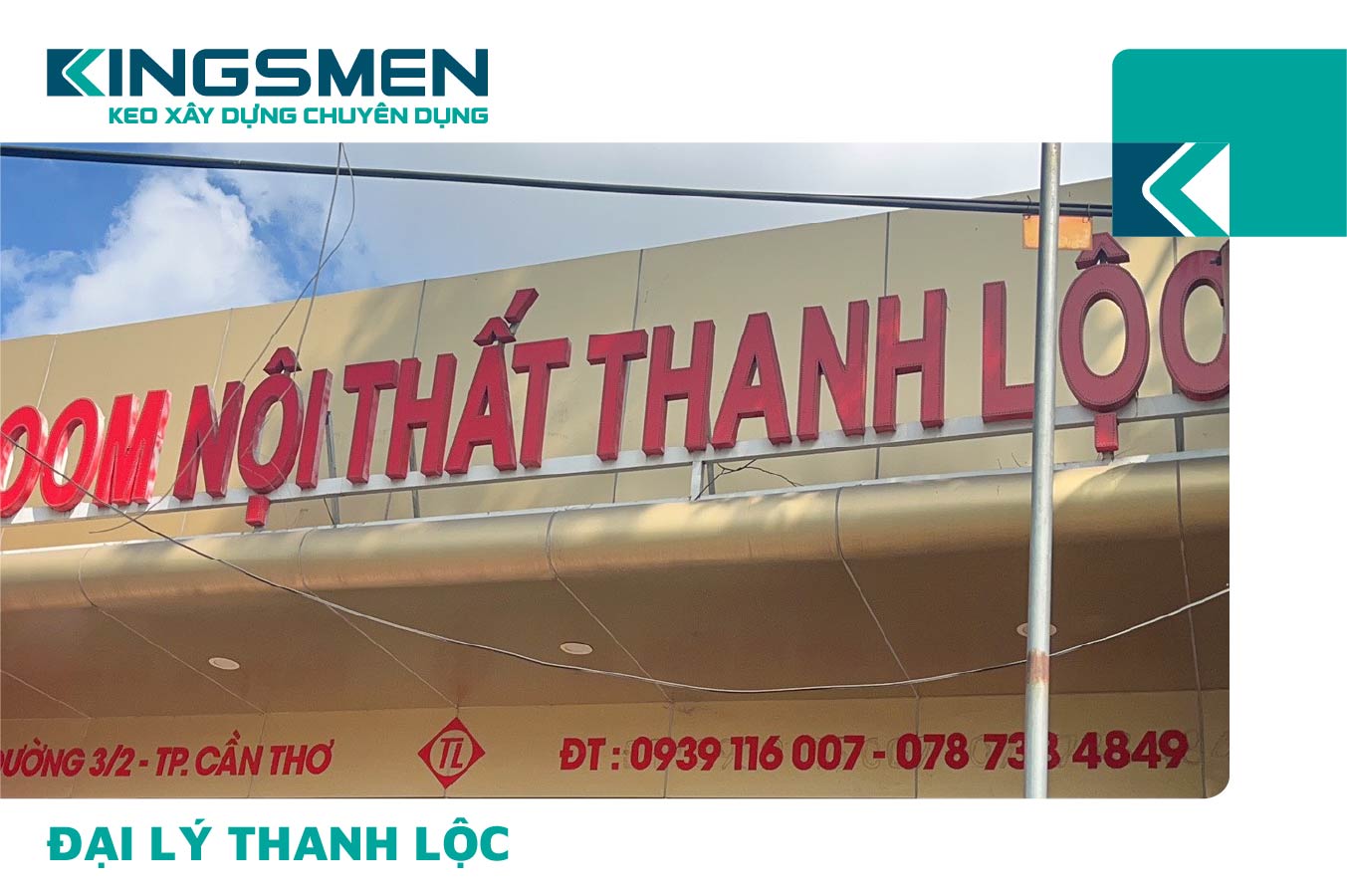 KEO RON GẠCH KINGSMEN - THANH LỘC - Kingsmen